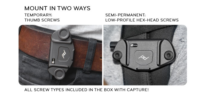 What are Capture's safety features? – Peak Design Support Center